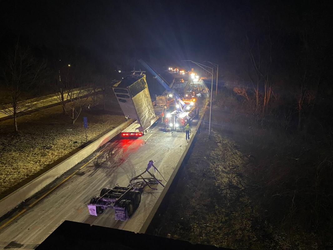 I-64 East remains closed more than 18 hours after fatal multi-vehicle ...