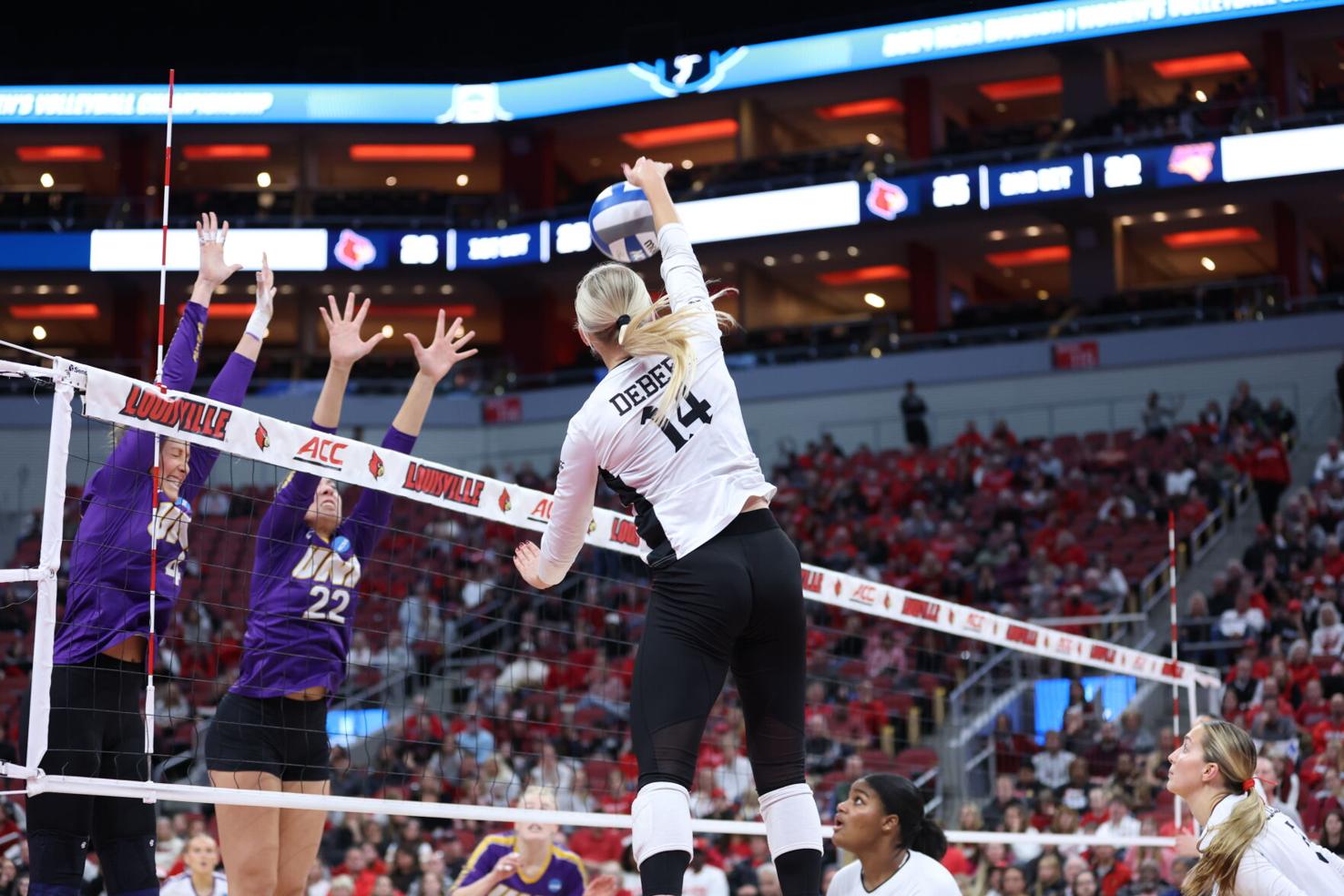 Louisville volleyball comes back to beat Northern Iowa in five sets ...