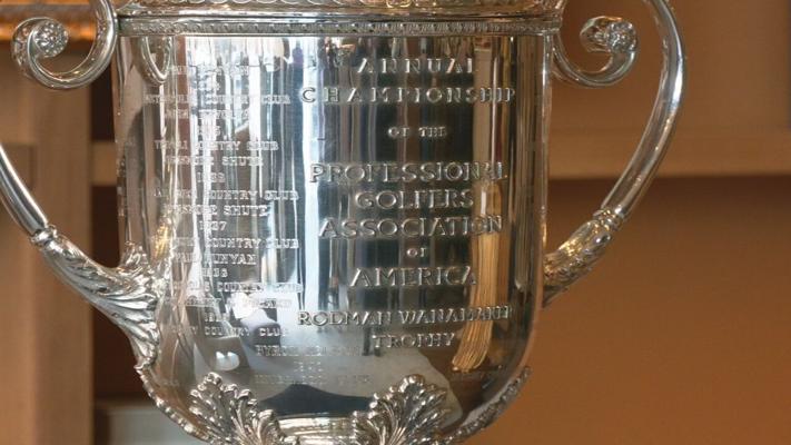 Wanamaker Trophy makes its way through Louisville ahead of PGA ...