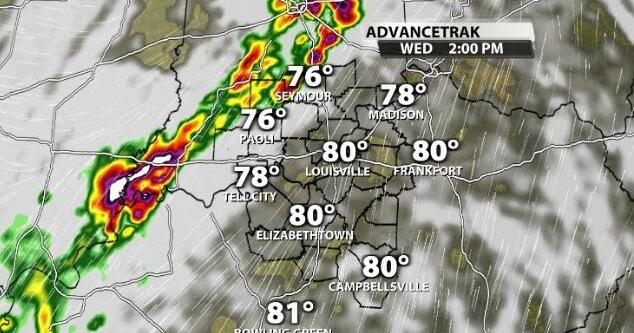 TIMING Out Today's Strongest Storms | Weather Blog | wdrb.com