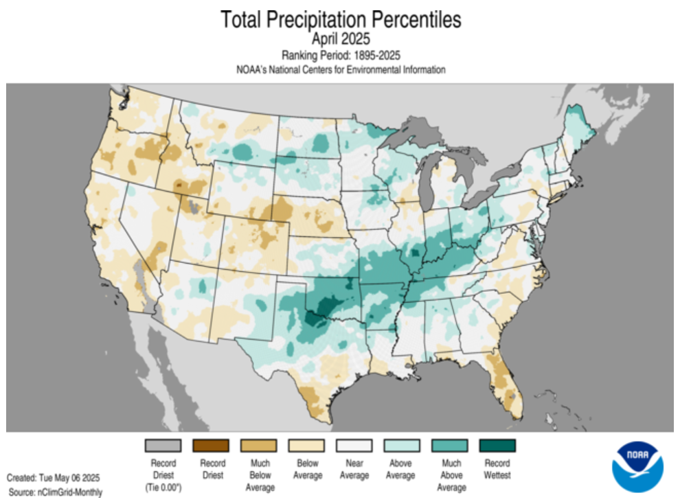 Assessing the U.S. Climate in April 2025 | Weather Blog | wdrb.com