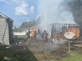 Garage fire in Fern Creek leaves multiple structures, vehicle heavily ...
