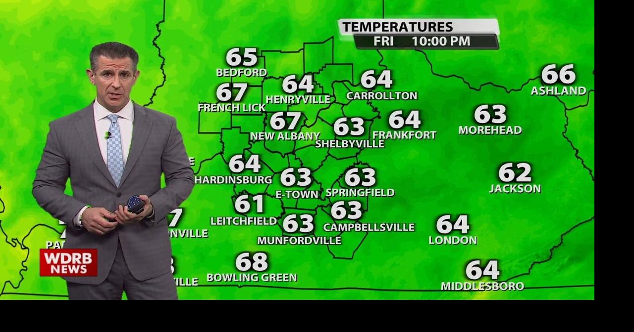 Marc Weinberg's Friday night forecast | Weather | wdrb.com