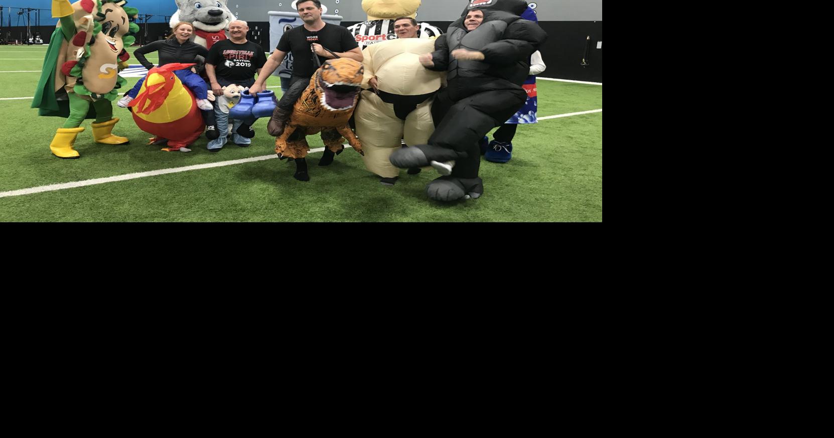 Humans versus mascots, who performed well in the Mascot Bowl XIII ...