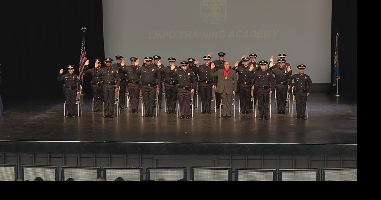LMPD graduates 18 new officers as it continues nationwide recruiting ...