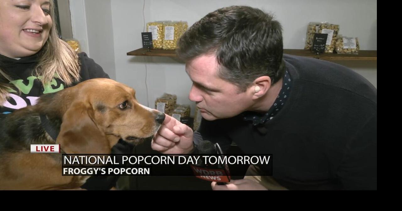 Keith Kaiser meets Walter at Froggy's Popcorn | | wdrb.com
