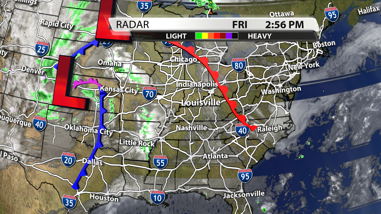 Updating the severe weather potential for tonight & tomorrow | Weather ...