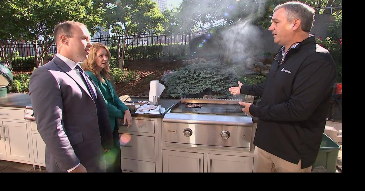 Steepleton joins WDRB Mornings to feature the new outdoor kitchen in the weather garden | | wdrb.com