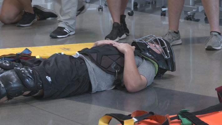 First responders, student athletes train to prepare for heat stroke and ...