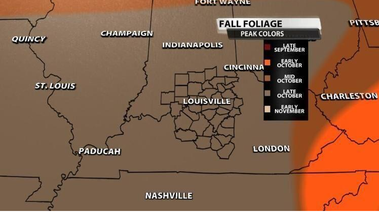 FALL FOLIAGE 2023: When Colors Peak In Our Area.. | Weather Blog | wdrb.com
