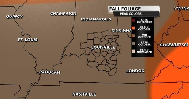 FALL FOLIAGE 2023: When Colors Peak In Our Area.. | Weather Blog | wdrb.com