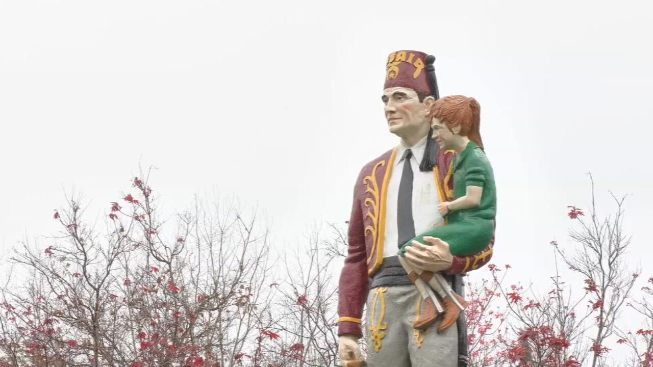 Kosair for Kids continues mission despite 'Silent Messenger' statue ...