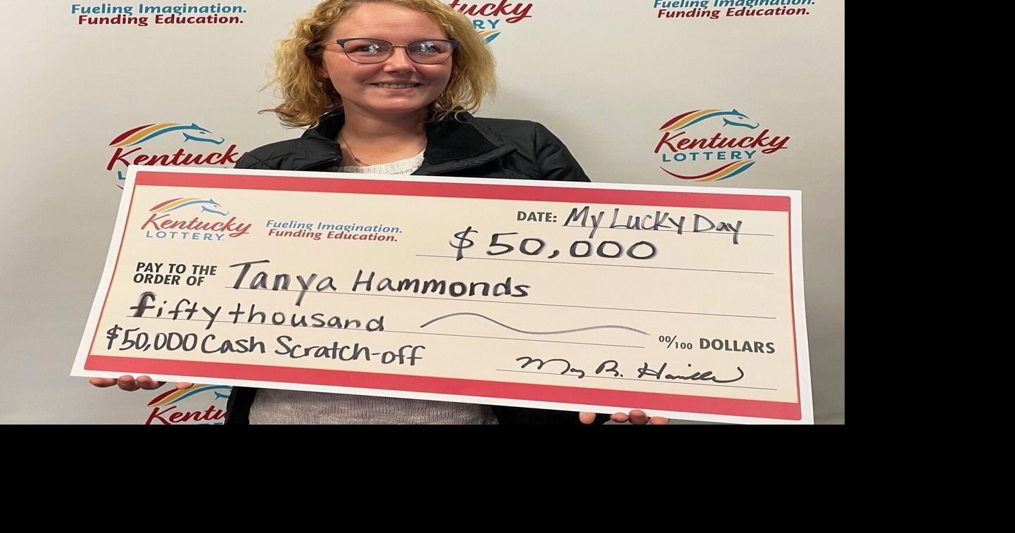 Woman Wins 50 000 On Kentucky Lottery Scratch Off After Husband Buys