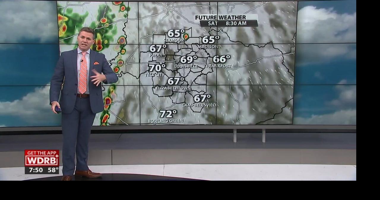 Jude Redfield's Thursday morning forecast | Weather | wdrb.com