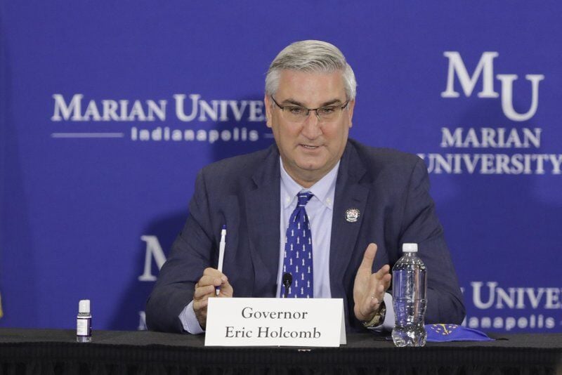 Indiana governor Eric Holcomb tests negative for COVID-19 | Local News ...