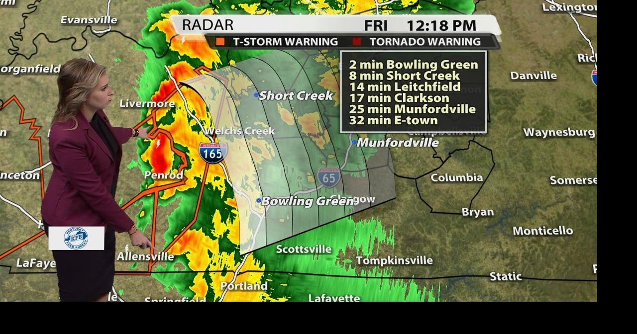 Hannah Strong's stormy Friday afternoon forecast | Weather | wdrb.com