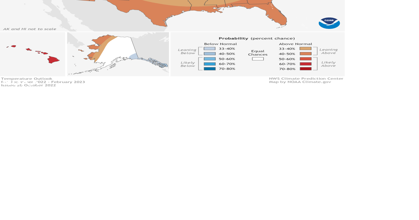 NOAA WINTER OUTLOOK: Talking Temperatures And Precipitation ...