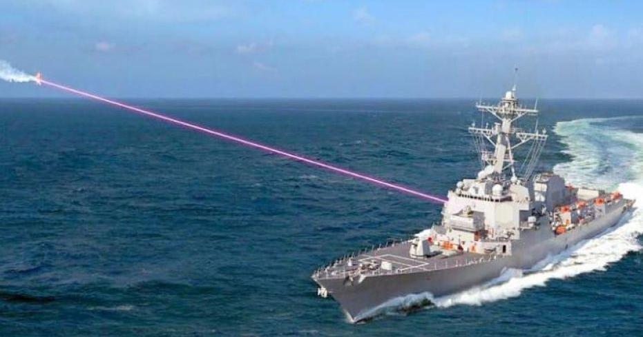 US Navy arms destroyers with new anti-drone laser weapons | National ...