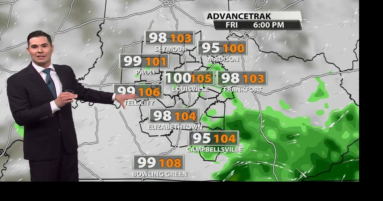 Rick DeLuca's Monday night forecast | Weather | wdrb.com