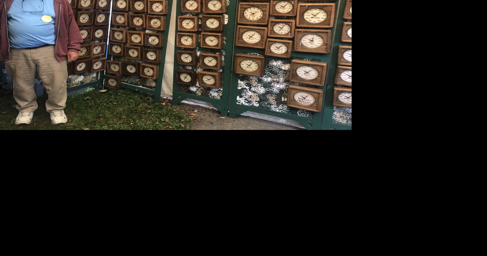 'Humorous Clocks' bringing laughter to St. James Court Art Show | News ...