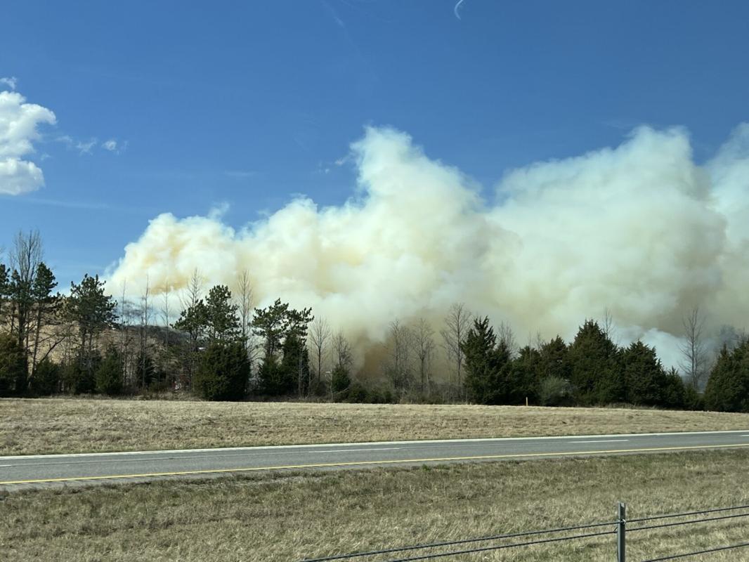 Large mulch fire in southern Indiana sends smoke over I-65 | Local News ...
