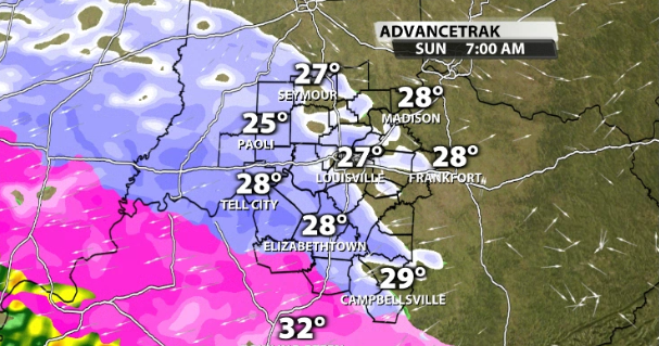 Weekend Storm: Timing Out The Wintry Mix... | Weather Blog | wdrb.com