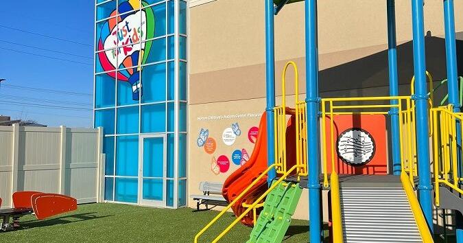 New playground at Norton Children's Autism Center gives children the ...