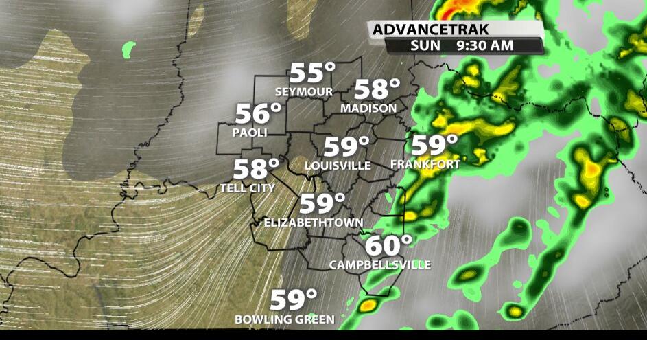 NOWCAST: What to expect for the rest of your Sunday | Weather Blog ...