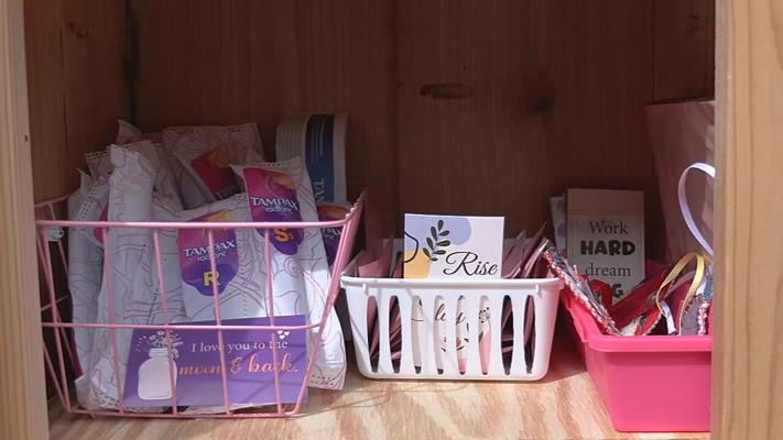 Feminine Hygiene Community Boxes unveiled in downtown Louisville ...