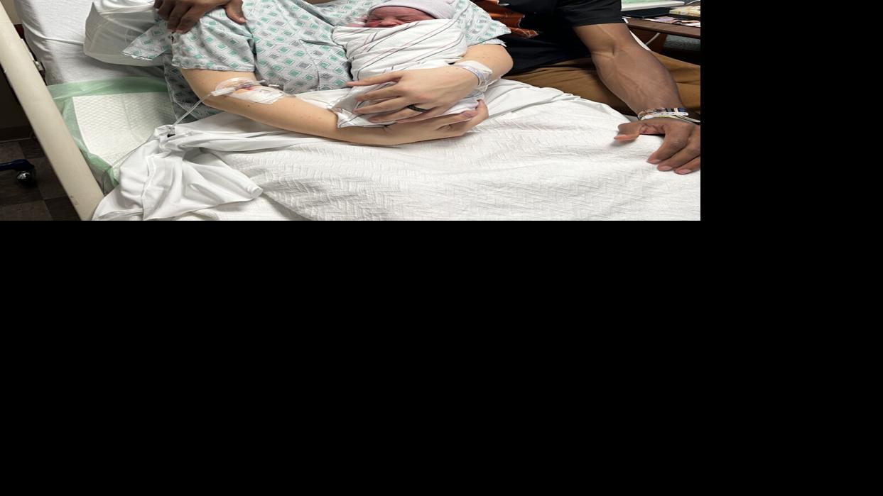 Louisville couple welcomes UofL Health's 1st baby of 2024 | Local News ...