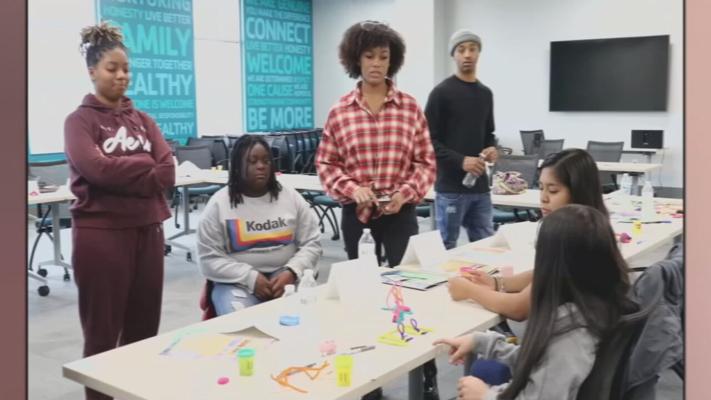 Central High School Student addressing healthy relationship skills with ...