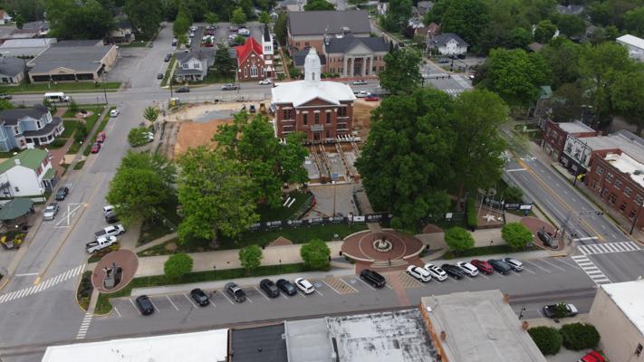 FINAL MOVE | Oldham County Courthouse on a very slow move to its new ...