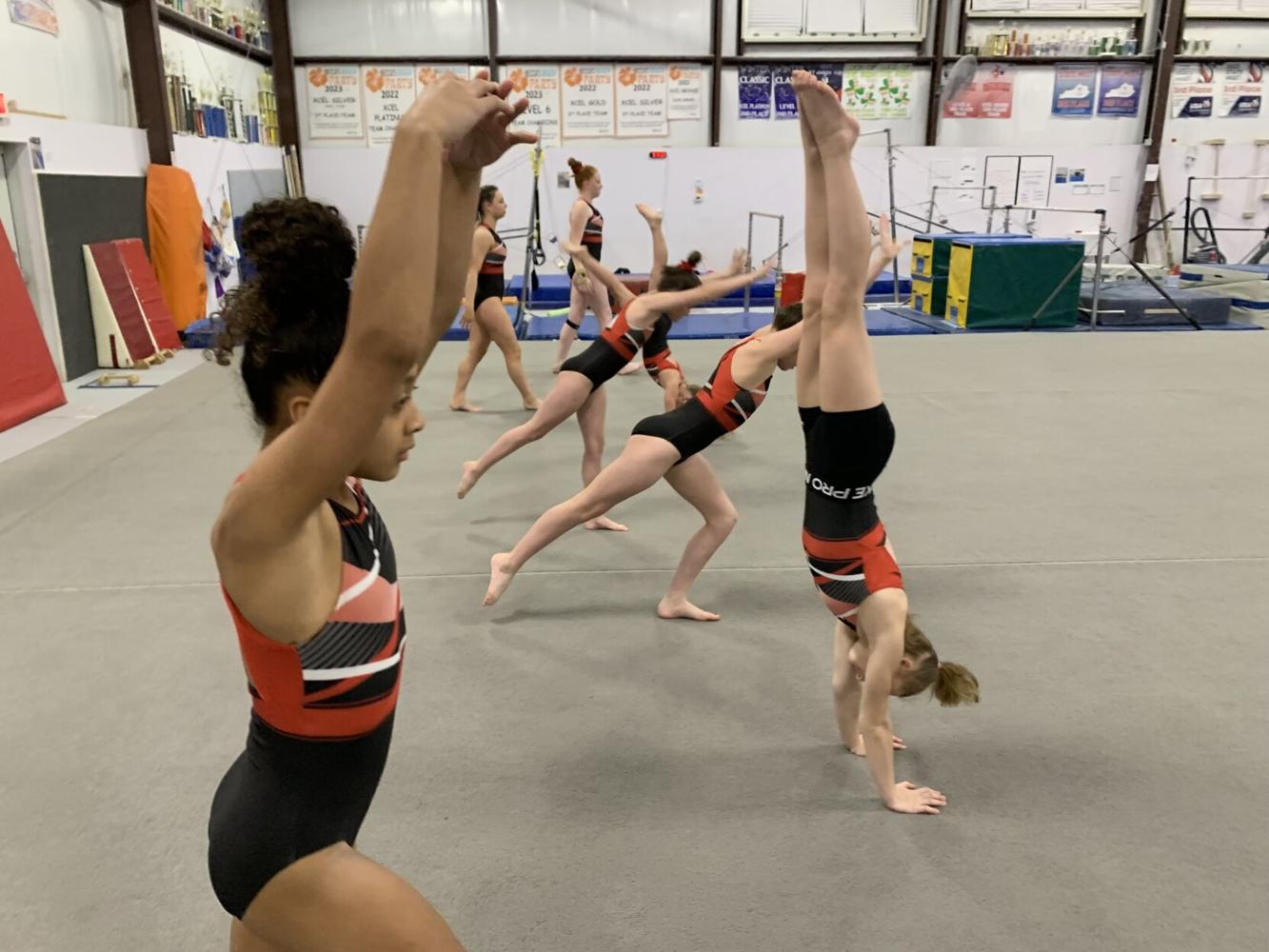 Gymnasts chase their dreams of going to the 2024 Paris Olympic Games in ...