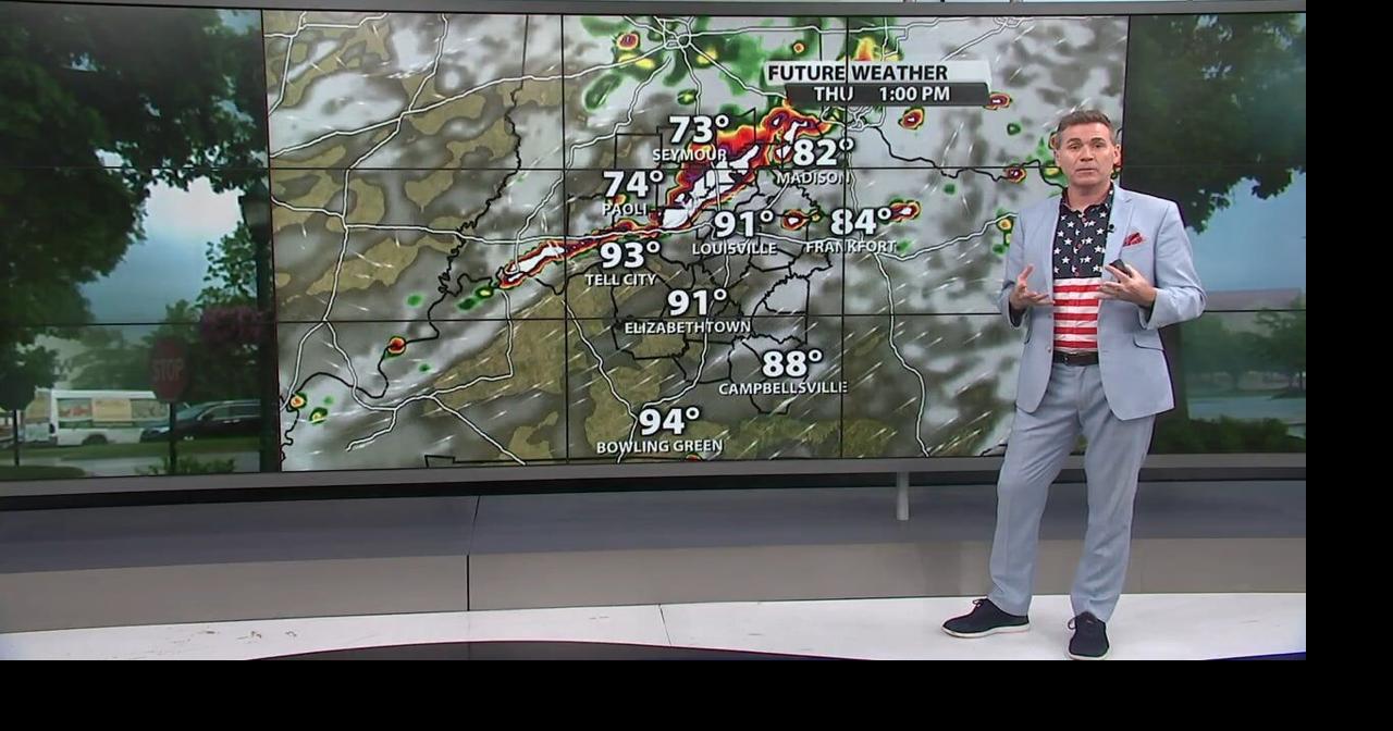 Jude Redfield's 4th of July weather forecast | Weather | wdrb.com