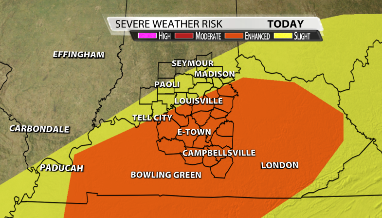 Another severe weather potential for today | Weather Blog | wdrb.com