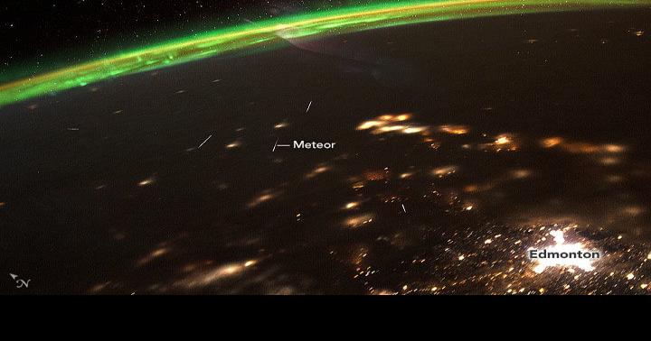 WHAT IS THAT? Bright, White Streaks Viewed From The International Space ...