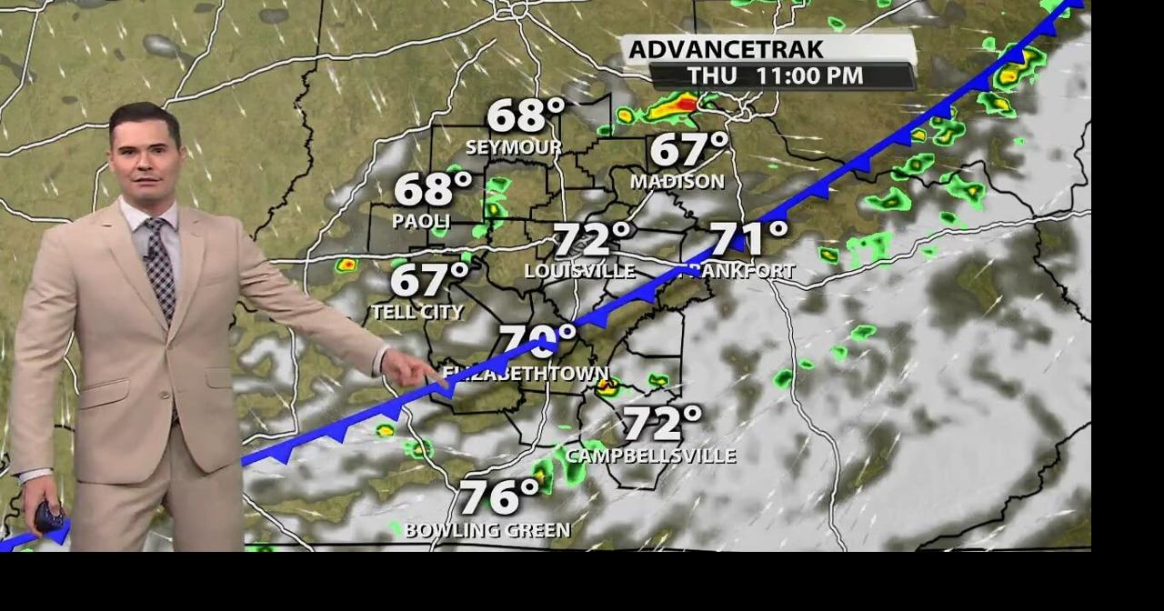 Rick DeLuca's Thursday evening forecast | Weather | wdrb.com