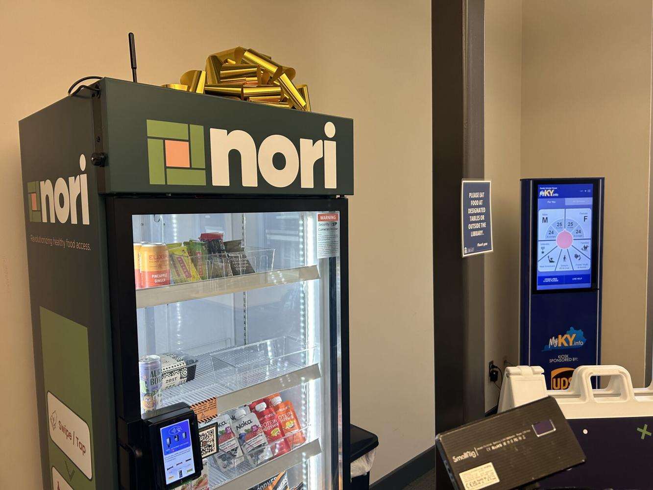 New vending machine brings healthy food to Louisville's Shawnee Library ...