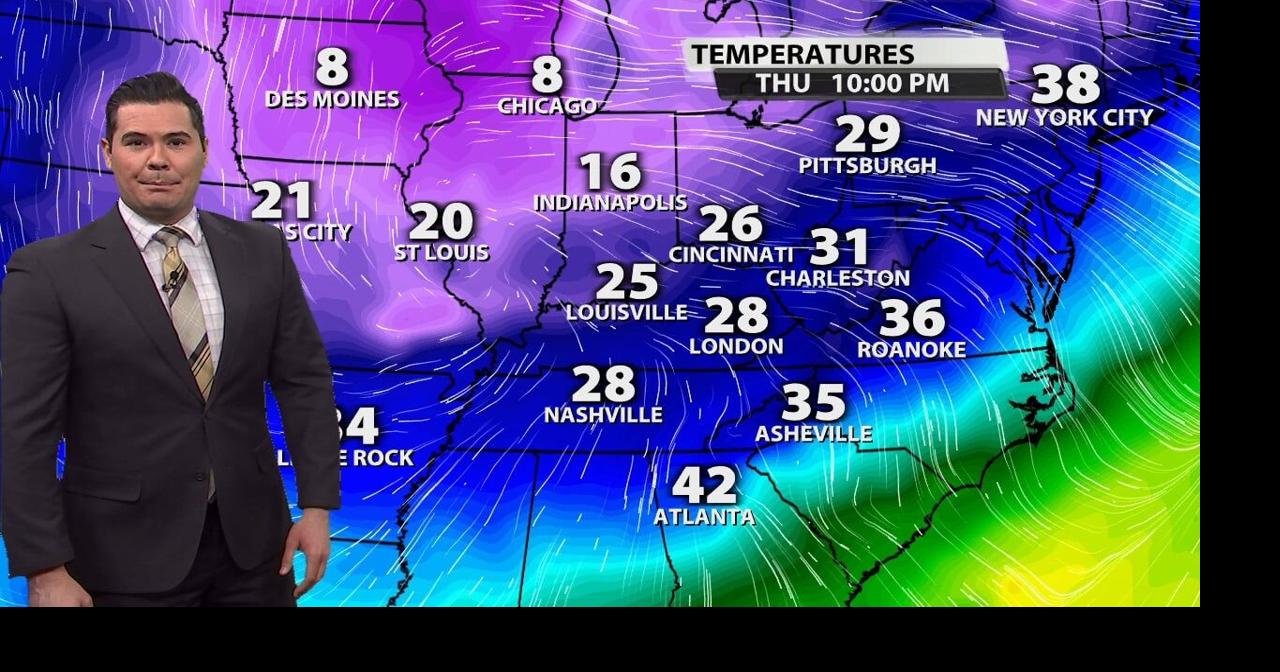 Rick DeLuca's Thursday night forecast | Weather | wdrb.com
