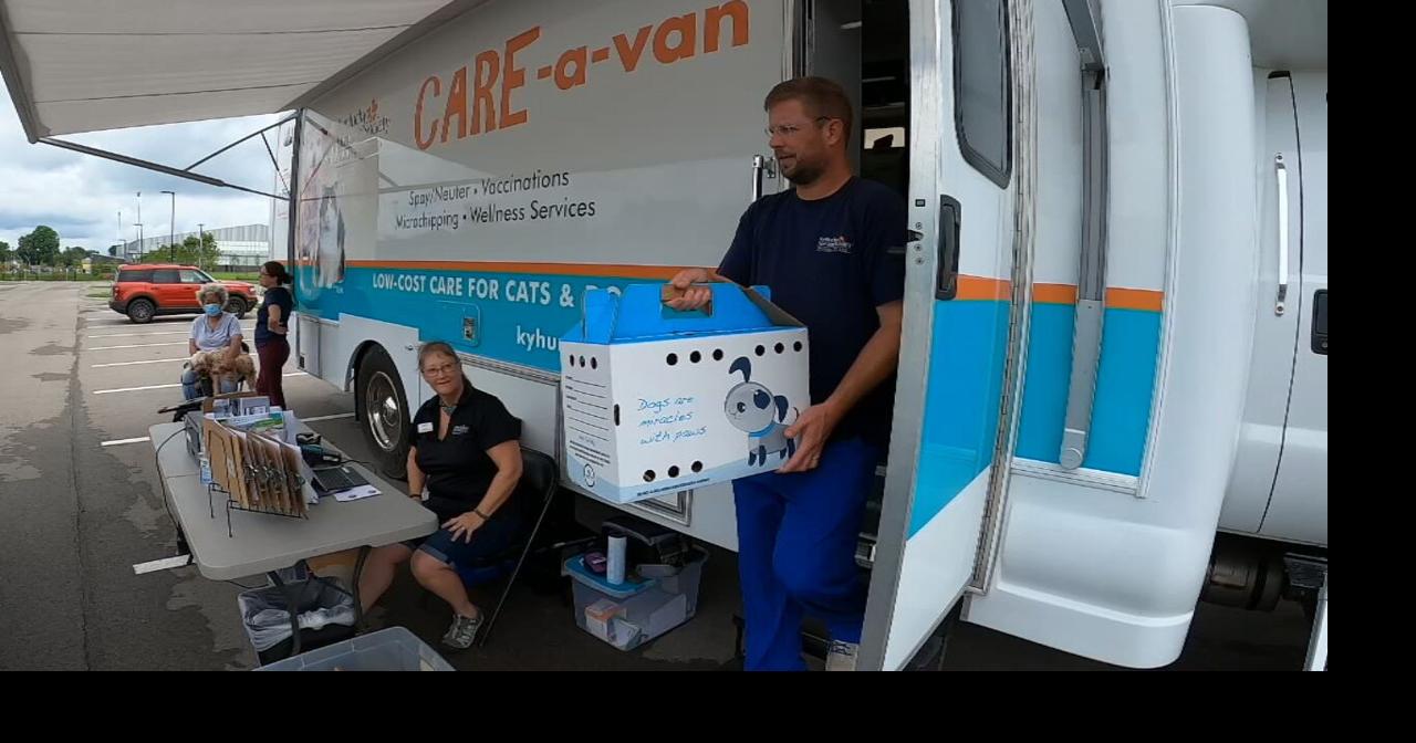 KHS 'CARE-a-van' mobile vet clinic brings low-cost pet care to ...