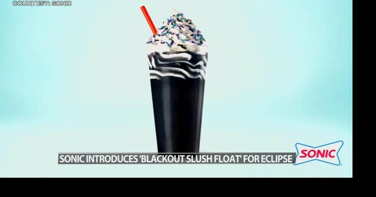 Sonic introduces "Blackout Slush Float" for Solar Eclipse | | wdrb.com