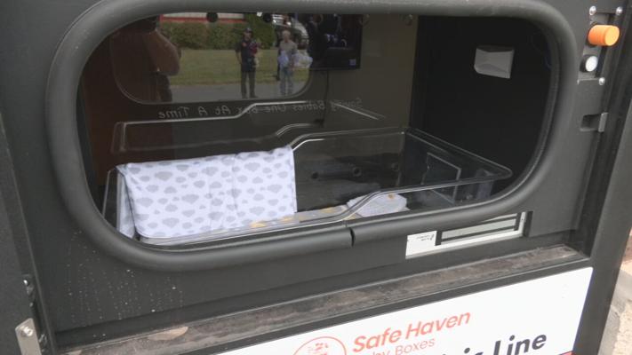 Safe Haven Baby Box unveiled at Jeffersonville fire station | Local ...