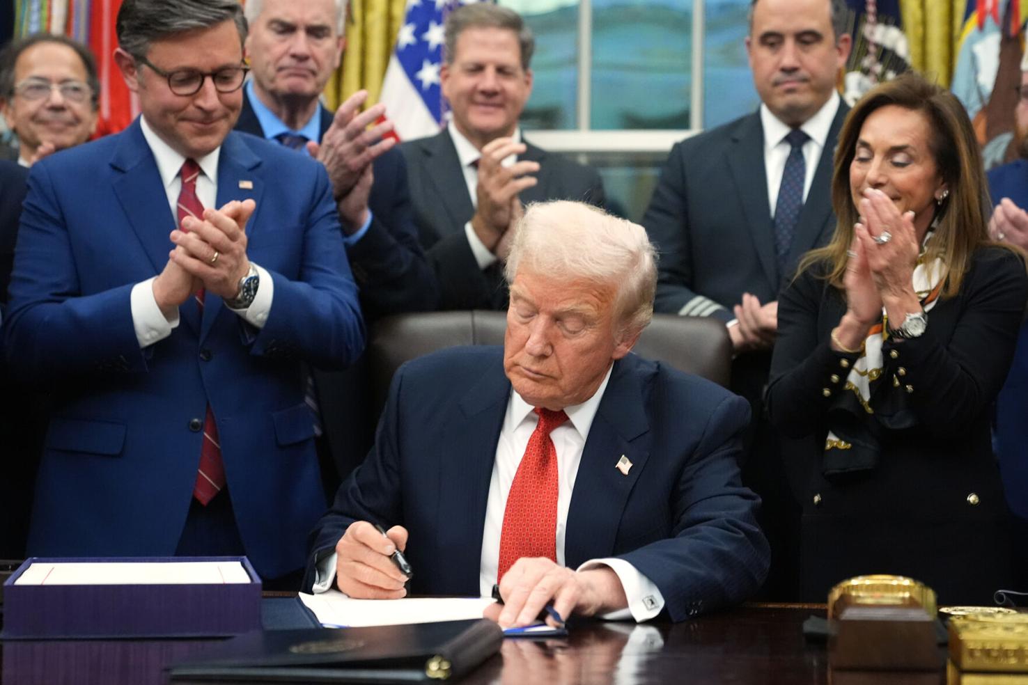 President Trump signs government funding bill, ending shutdown after a record 43-day disruption ...