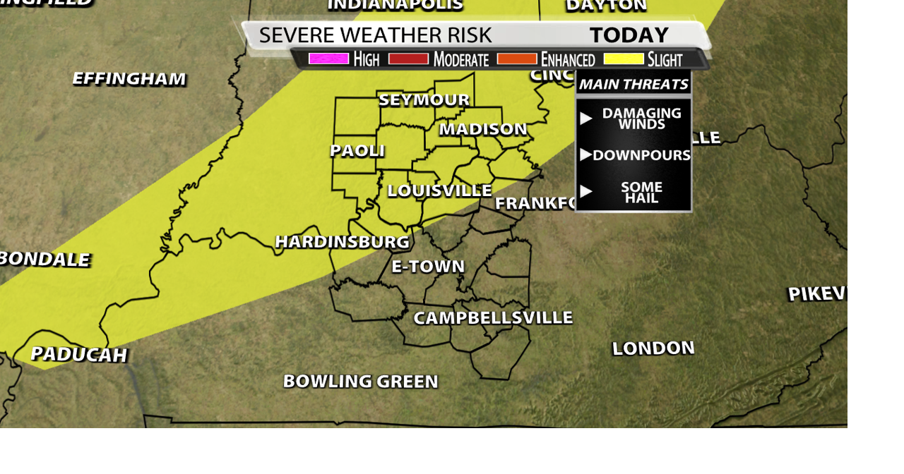 Severe Storms Are Possible Saturday | Weather Blog | wdrb.com