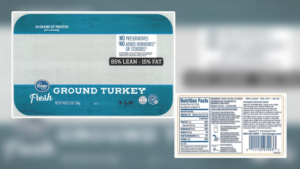 Butterball issues nationwide recall of more than 14,000 pounds of ...