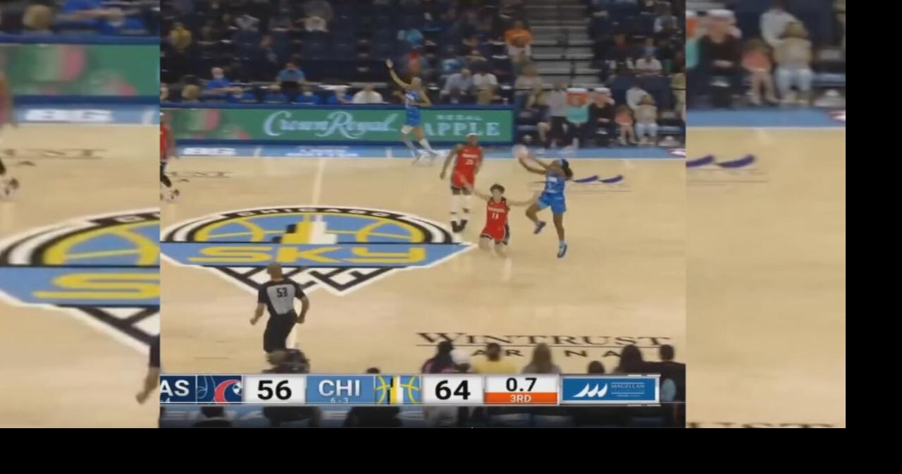 Former U of L All-American stuns WNBA crowd with amazing half-court ...