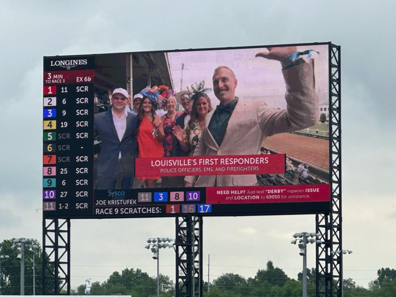 Bryce Carden, other Louisville first responders honored in front of ...