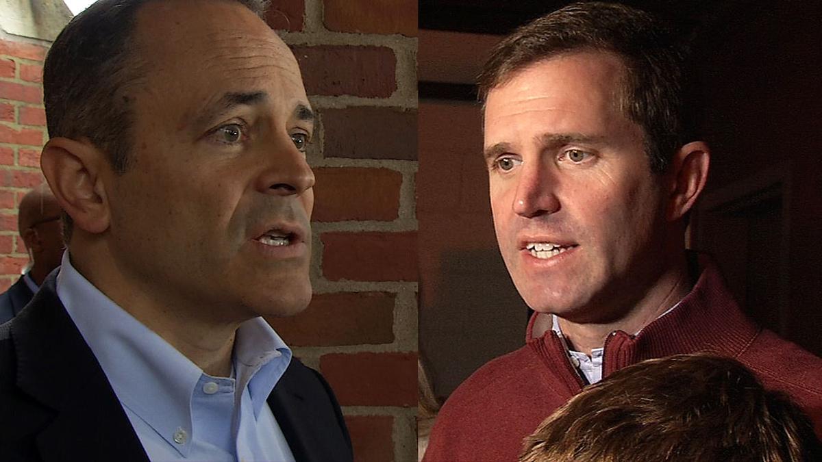 Matt Bevin Andy Beshear Both Cast Their Ballots On Election Day Morning News