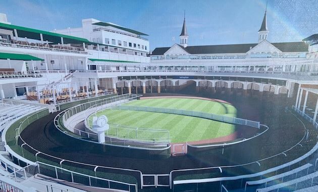 BEHIND THE SCENES | A look at construction progress at Churchill Downs ...