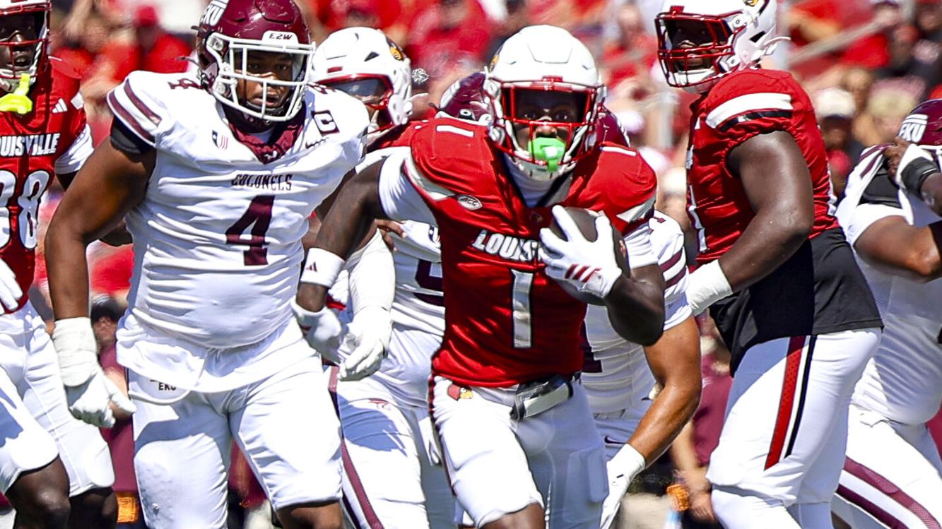 Louisville RBs Brown and Watson, 2 starting D-linemen listed as ...